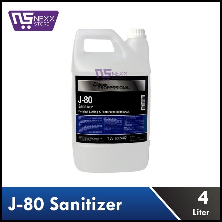 Jual Sc Johnson Professional J-80 Sanitizer Disinfektan ( 4 Liter ) | Shopee Indonesia