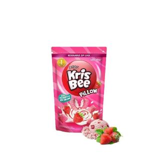 Jual Krisbee Pillow Strawberry Ice Cream 3x110gr | Shopee Indonesia