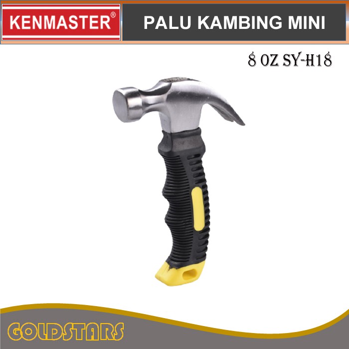 Jual PALU KAMBING MINI 8 OZ - KENMASTER PALU BESI CLAW HAMMER | Shopee ...