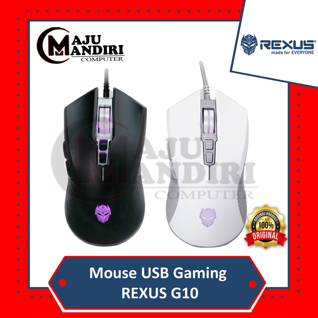 Jual REXUS MOUSE GAMING XIERRA G10 | Shopee Indonesia