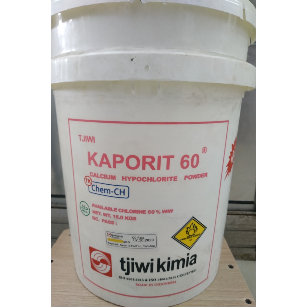 Jual KAPORIT 60% TJIWI KIMIA/ POWDER BUBUK/ 15KG | Shopee Indonesia