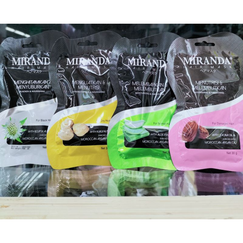 Jual Miranda hair mask 30g | Shopee Indonesia