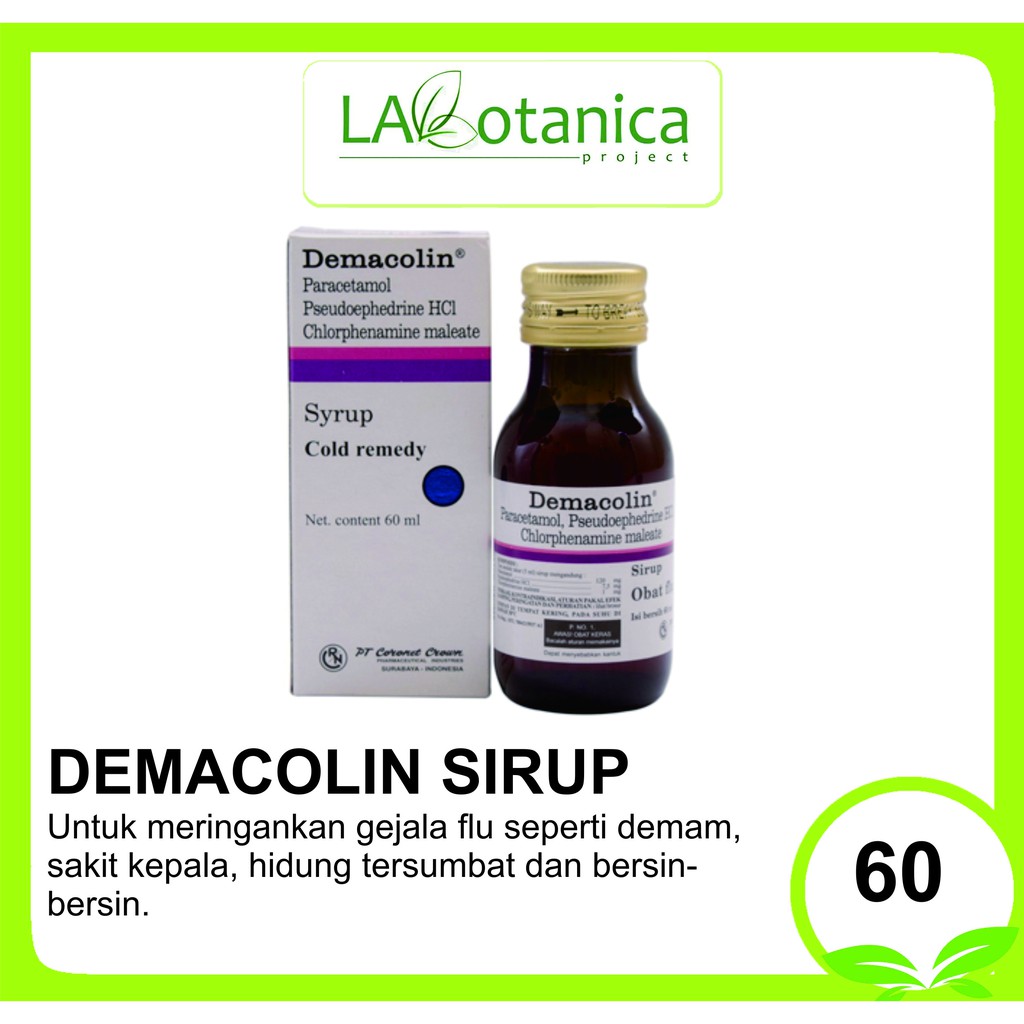 Jual DEMACOLIN SIRUP 60 ML | Shopee Indonesia