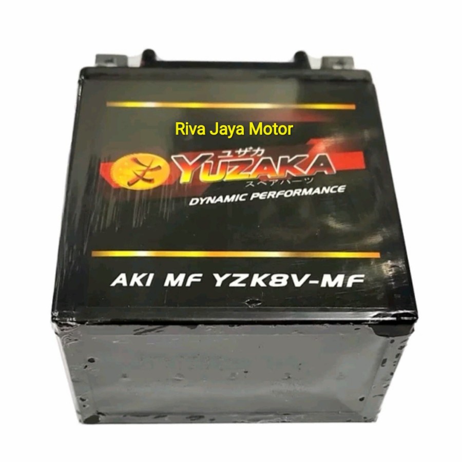 Jual Aki Yzk8v Mf Accu Battery Kering Xmax R25 Mt25 Cbr250 Vespa Lx Yuzaka | Shopee Indonesia