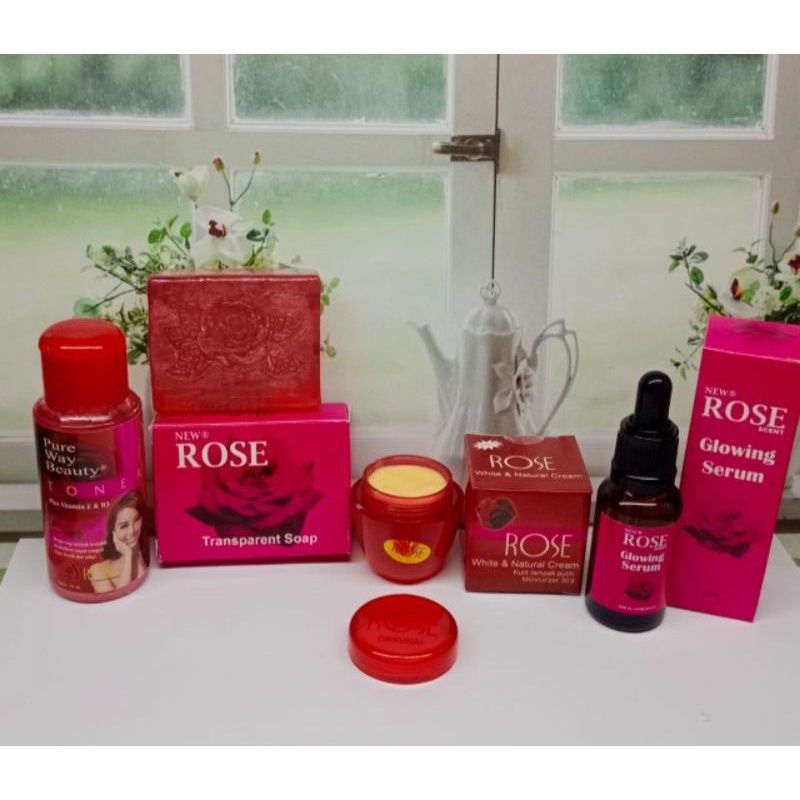 Jual paket cream rose lengkap 100% ASLI DAN ORIGINAL | Shopee Indonesia