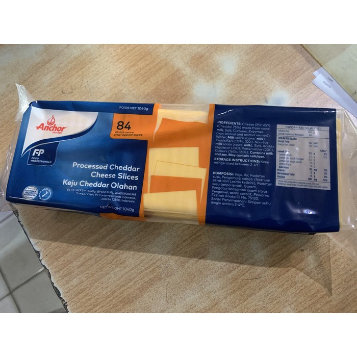Jual Anchor Slice colour Cheese 28 slice / keju slice red cheddar ... Jual Anchor Slice colour Cheese 28 slice / keju slice red cheddar ...