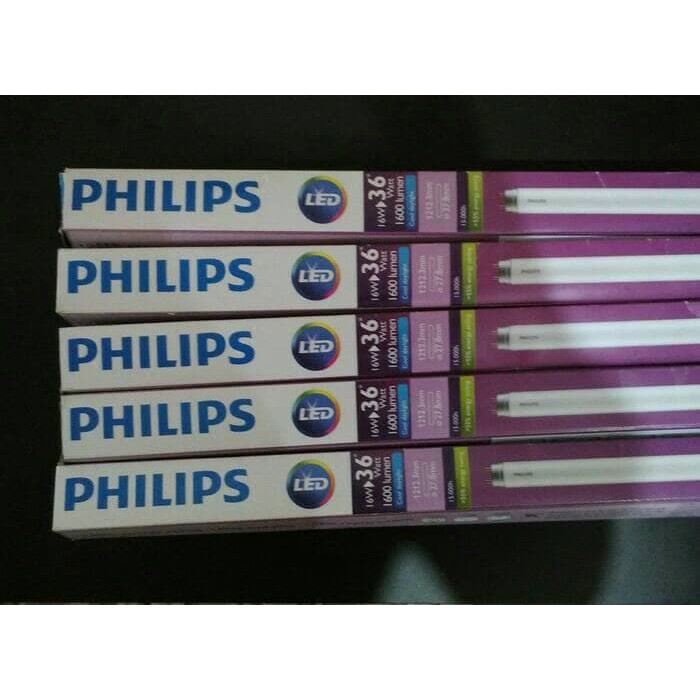 Jual lampu led neon / lampu neon T8 120cm philips | Shopee Indonesia