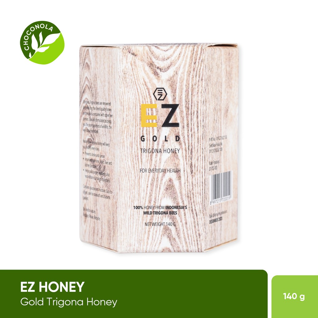 Jual EZ Honey Trigona GOLD Madu Kecil 140 gram | Shopee Indonesia