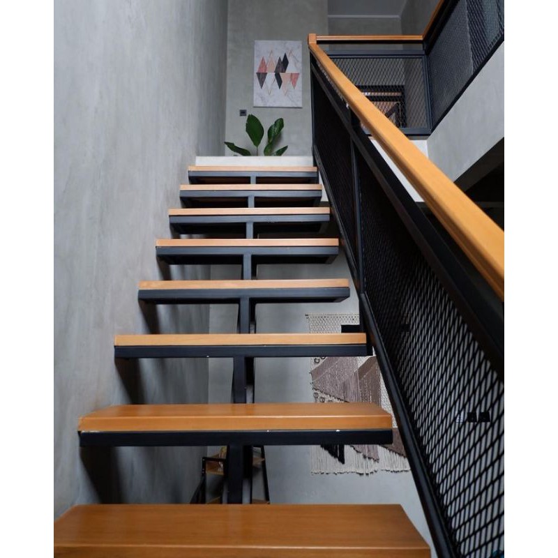 Jual Tangga Rebah trap kayu & Reling Ekpanda Besi holo 10×10 | Shopee ...