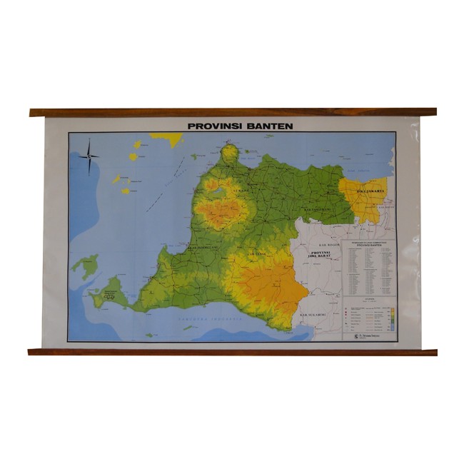 Jual Peta Provinsi Banten (Bingkai) | Shopee Indonesia