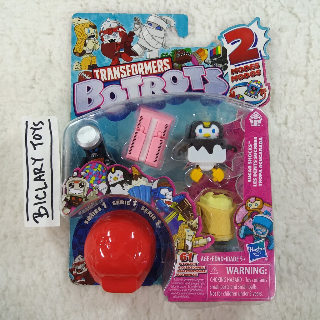 Jual Transformers Botbots Bot Bots Hammer Penguin Ice Cream Cannoli ...