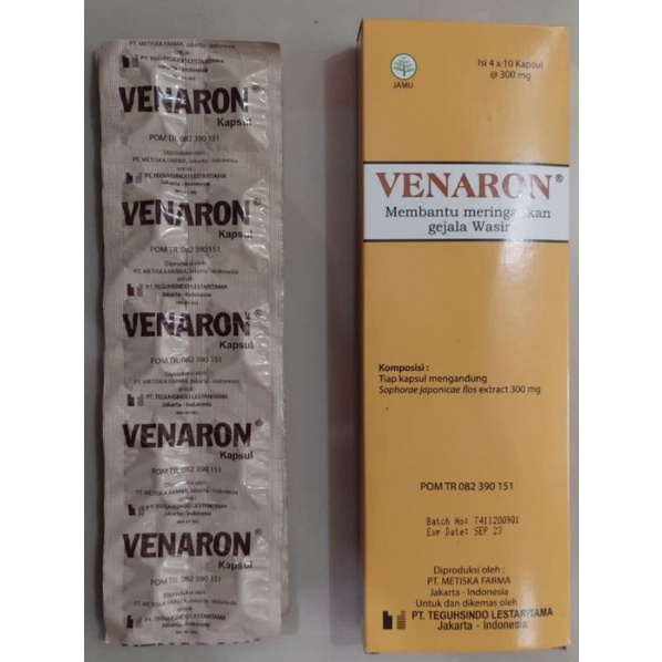 Jual Venaron, 1 strip 10 tab. | Shopee Indonesia