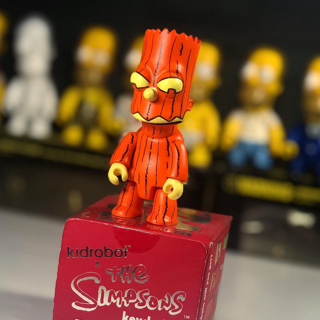 Jual FOR SALE THE SIMPSONS QEE FIGURE Bart Simpsons Orange Helloween ...
