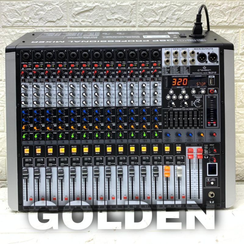 Jual Mixer Crimson GLD 12 Original 12 Channel Bluetooth - USB | Shopee Indonesia