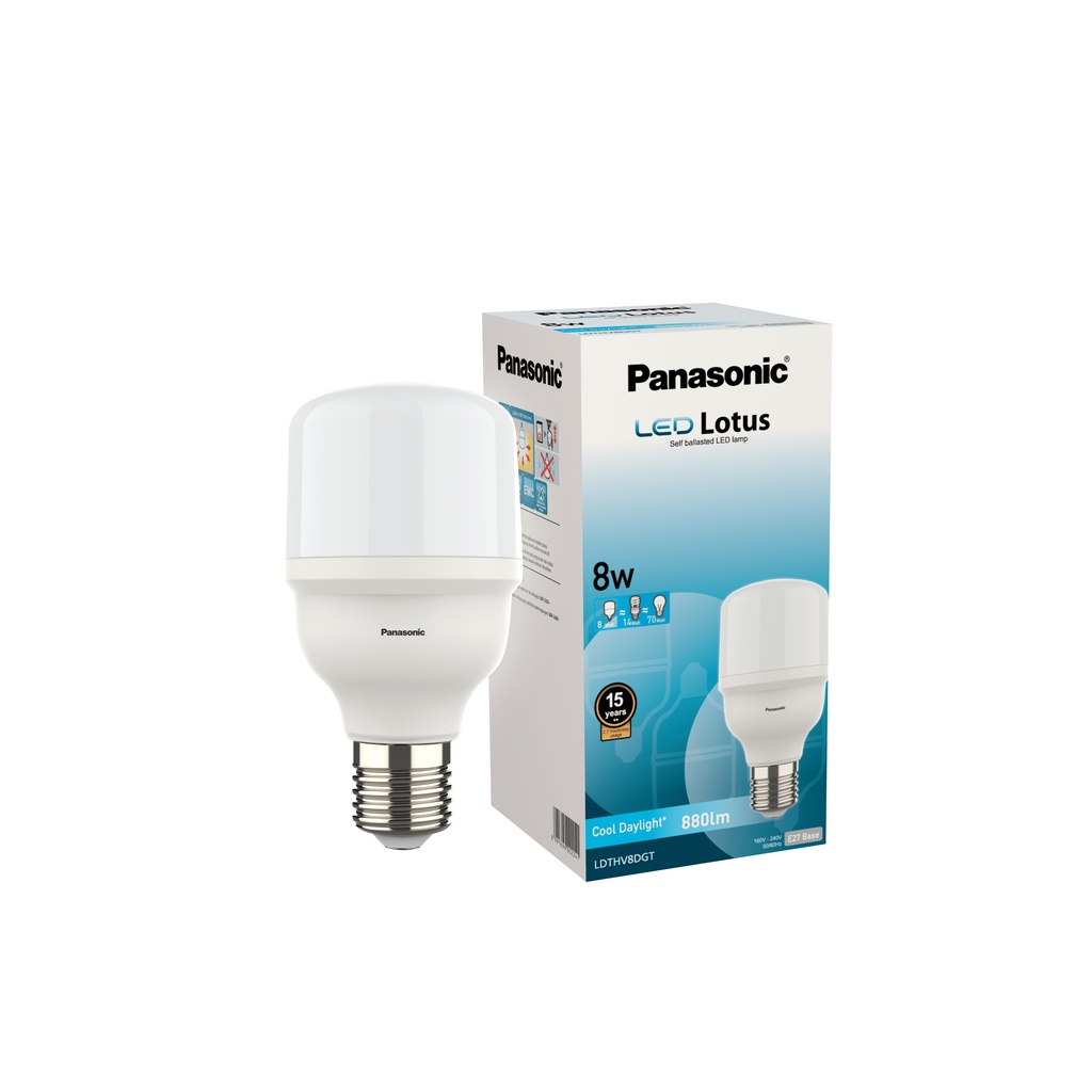 Jual Panasonic LED BULB LOTUS 10W (6500k) | Shopee Indonesia