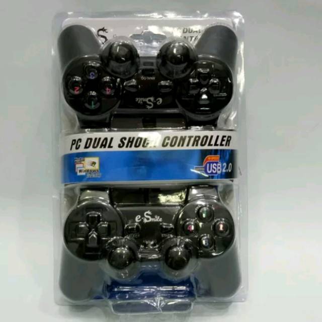 Jual STIK GAME STICK GAMEPAD USB PC LAPTOP DUOBLE PALING MURAH | Shopee ...