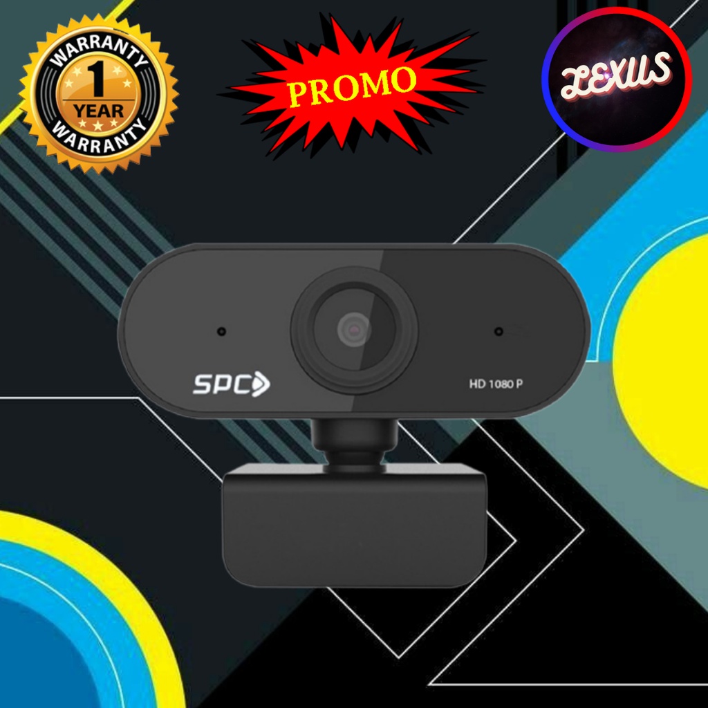 Jual WEBCAM CAMERA SPC 1080p 2 MP FULL HD PC KOMPUTER LAPTOP GARANSI ...