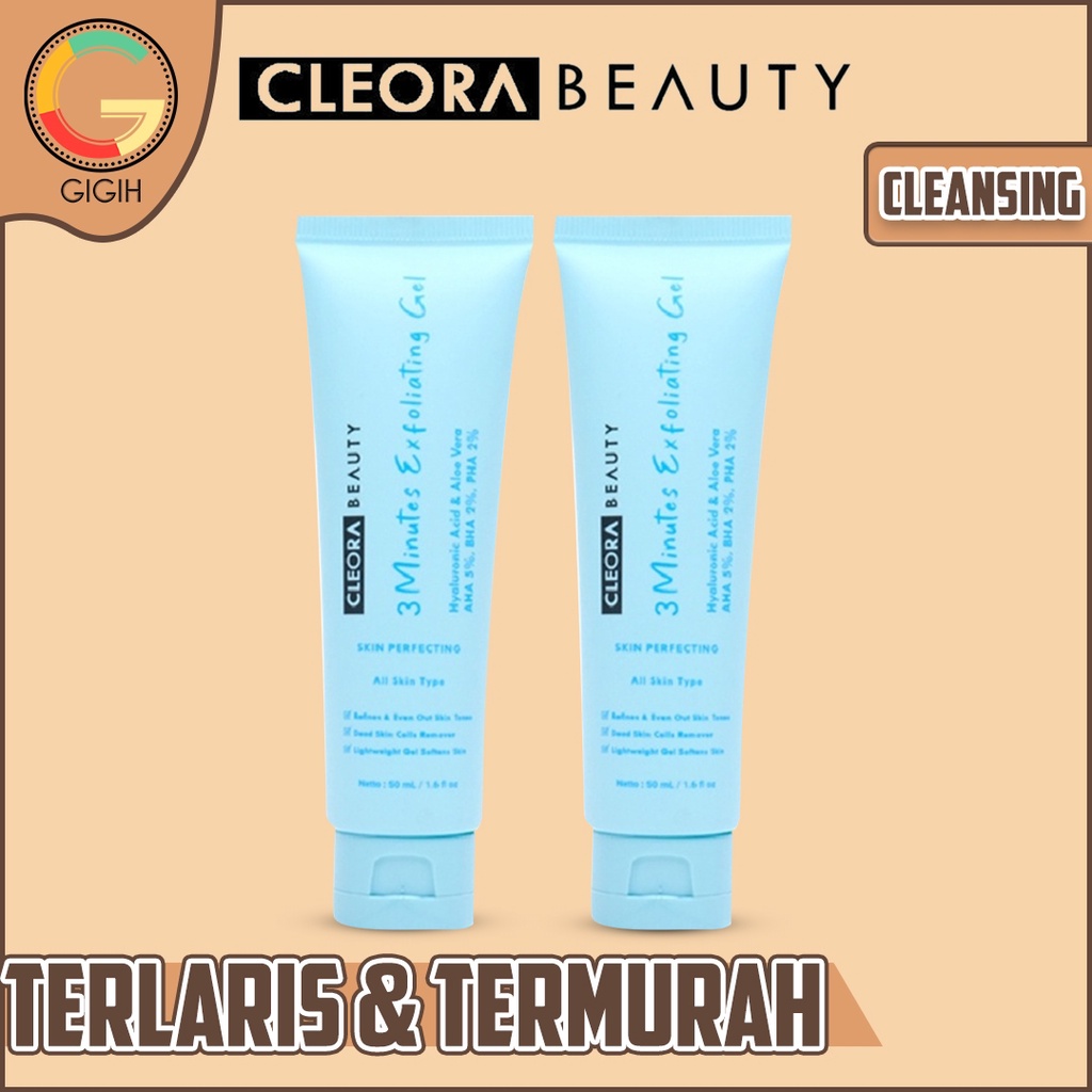 Jual CLEORA BEAUTY EKSFOLIASI LEMBUT 3 MENIT 100% ORIGINAL 50ML ...