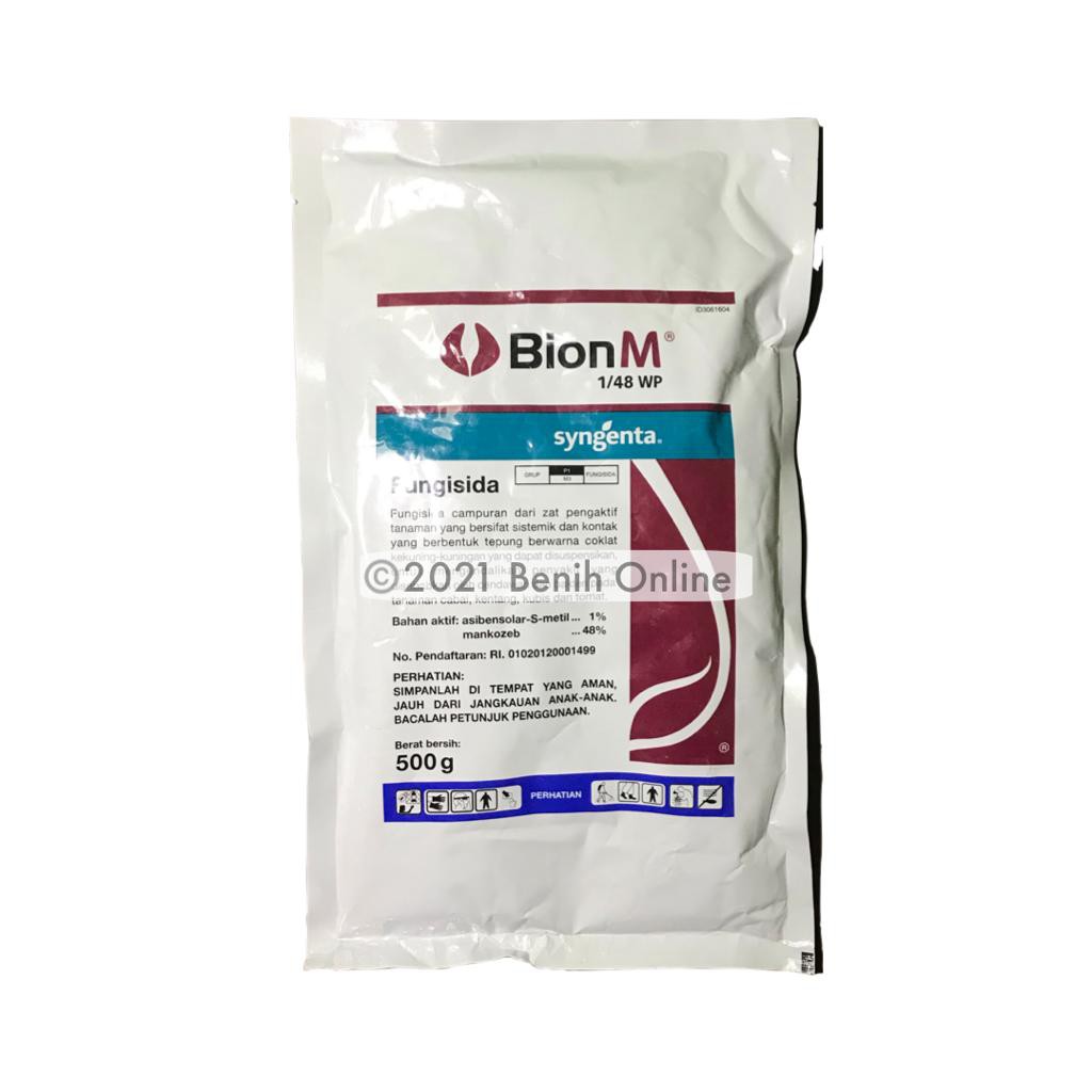 Jual FUNGISIDA SISTEMIK KONTAK - BION M 1/48WP - 500 GRAM - SYNGENTA ...