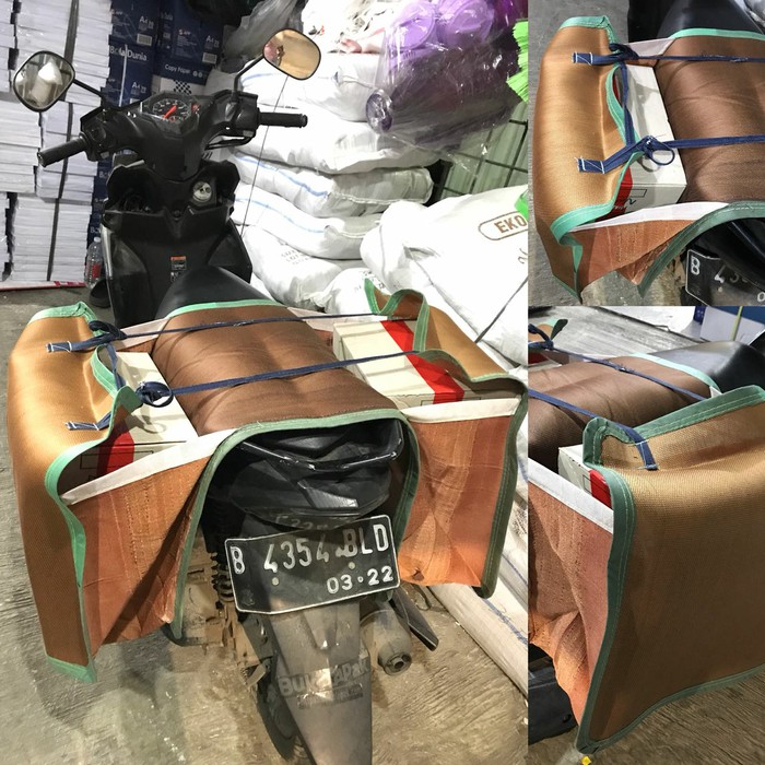 Jual Promo TAS SAMPING MOTOR / TAS BARANG / TAS KURIR / TAS BARANG ...