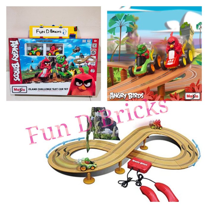 Jual Maisto Angry Birds Island Challenge Slot Car Set | Shopee Indonesia