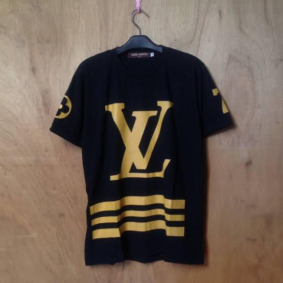 Jual KAOS BAJU TSHIRT FASHION BRANDED LV LOUIS VUITTON PRIA WANITA ...