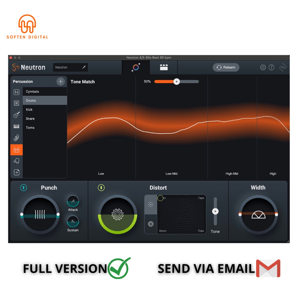 Jual izotope Neutron Advanced 4 v4 VST Plugin innovative new mixing and ...