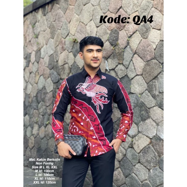 Jual BATIK KODE MALEO 3 & MALEO 4 | LONTARA | Kemeja Batik Pria By ...