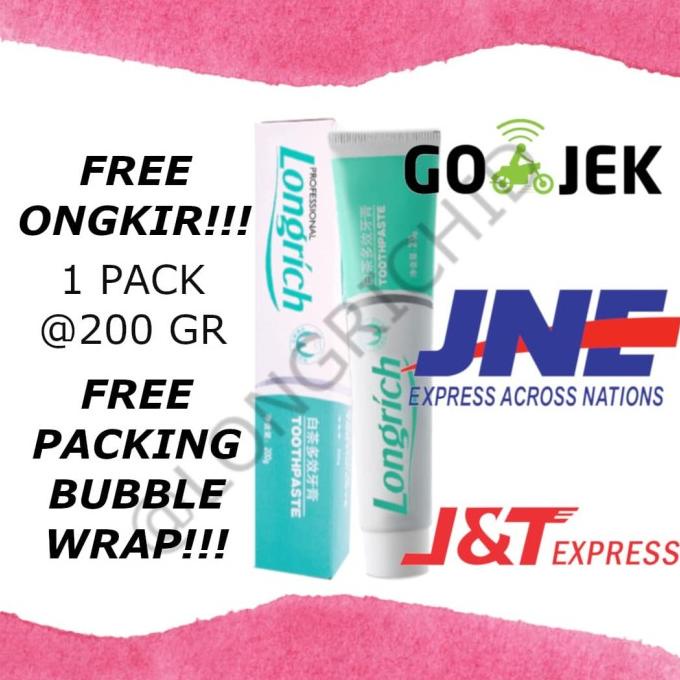 Jual Longrich White Tea Multi-Effect Toothpaste/Odol (200Gr) | Shopee ...