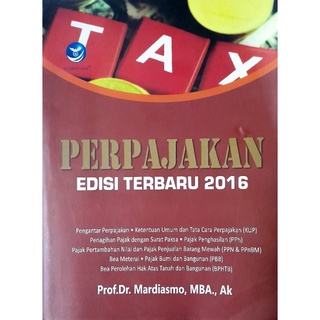 Jual PERPAJAKAN ( Prof.Dr. Mardiasmo, MBA., Ak) | Shopee Indonesia