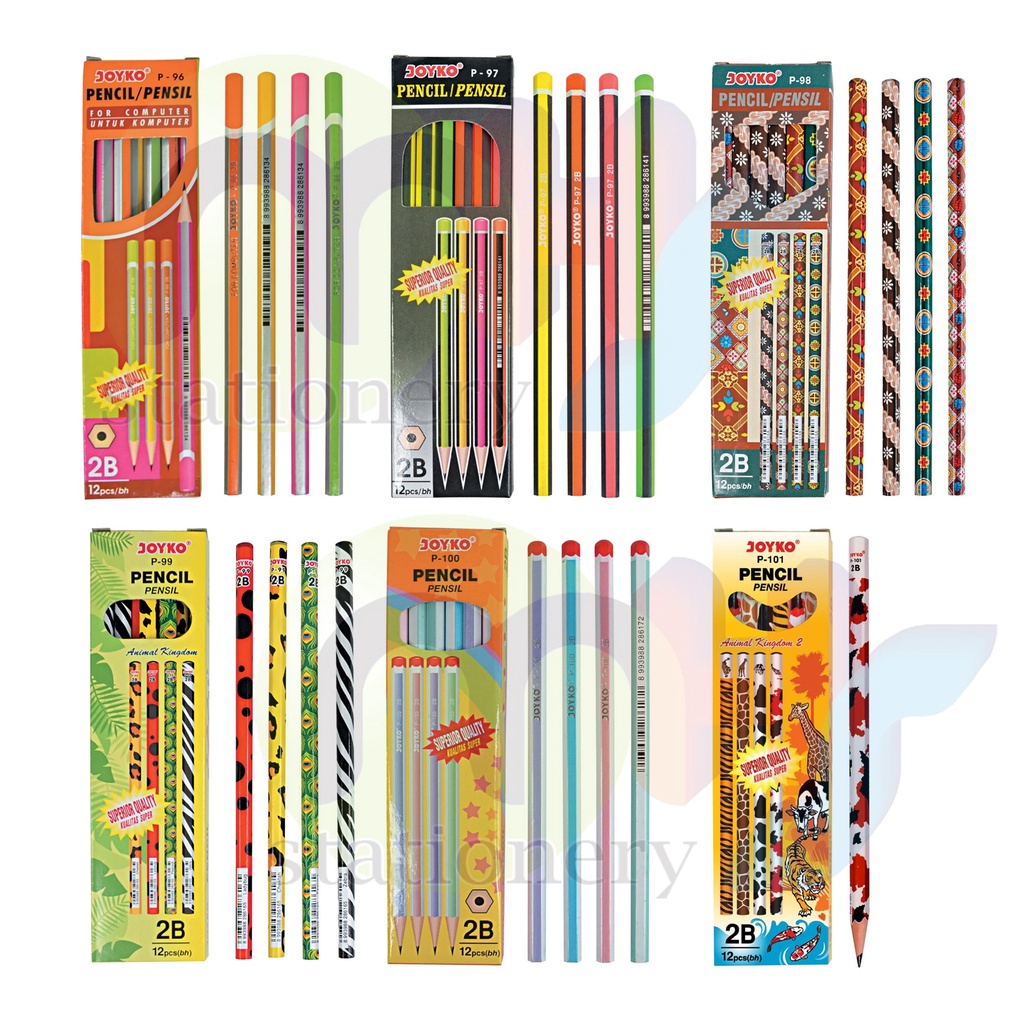 Jual PENCIL PENSIL JOYKO P-96 / P-97 /P-98 / P-99 / P-100 / P-101 2B ... Jual PENCIL PENSIL JOYKO P-96 / P-97 /P-98 / P-99 / P-100 / P-101 2B ...