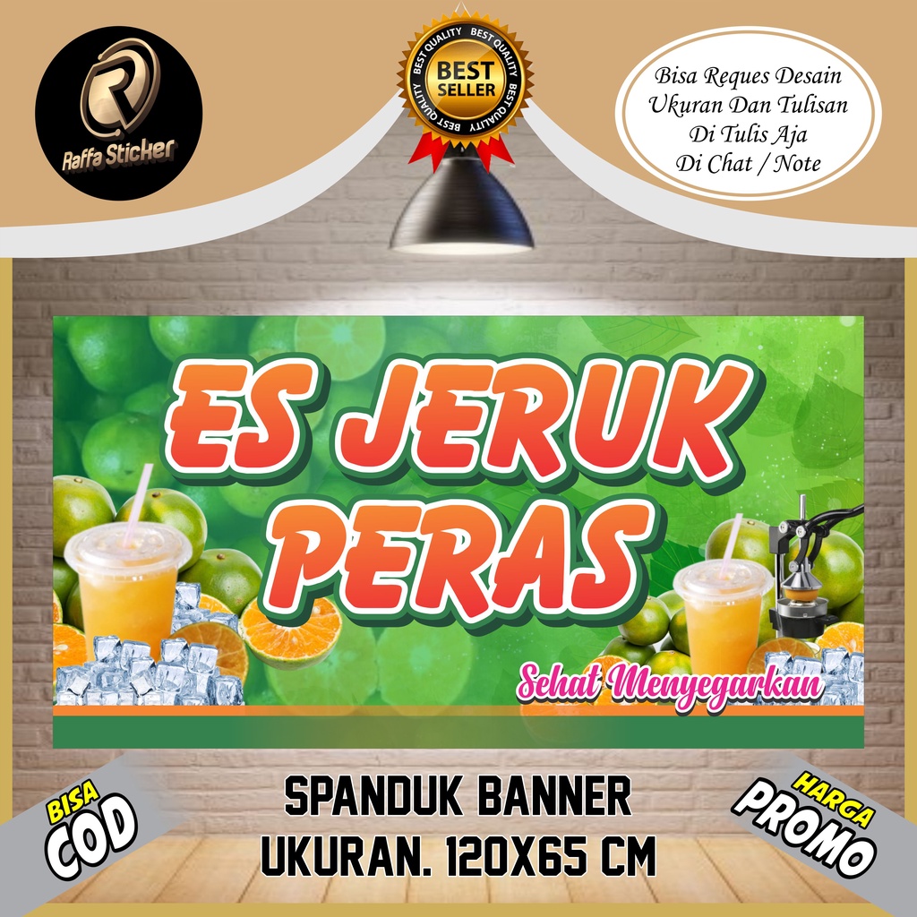 Jual Spanduk Banner Es Jeruk Peras Murah Keren Spanduk Es Jeruk Peras ...