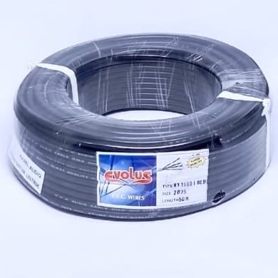 Jual Kabel Serabut 2x0,75 NYYHYO Evolus Serabut ( 10 Meter ) / Kabel ...