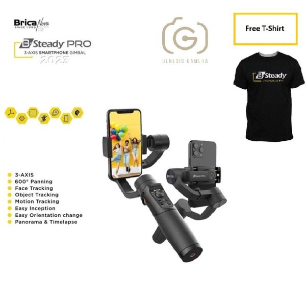 Jual Brica B-Steady Pro Gimbal 3-Axis Smartphone Stabilizer - Versi ...