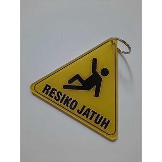Jual Akrilik Resiko Jatuh Bolak Balik, Resiko Jatuh Akrilik | Segitiga ...