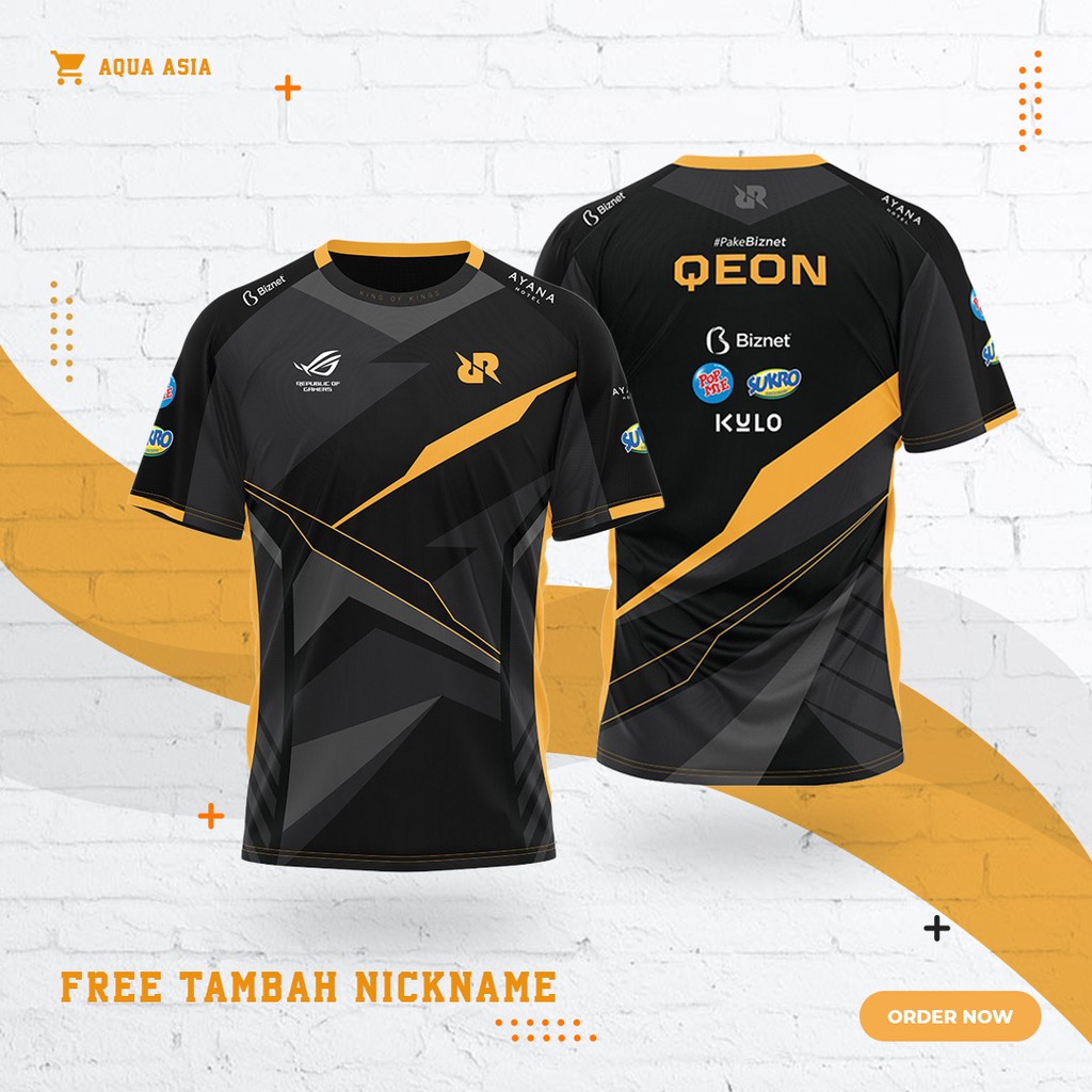 Jual jersey KAOS BAJU RRQ 2021 JERSEY RRQ FREE FIRE MLBB FF PUBG ... Jual jersey KAOS BAJU RRQ 2021 JERSEY RRQ FREE FIRE MLBB FF PUBG ...
