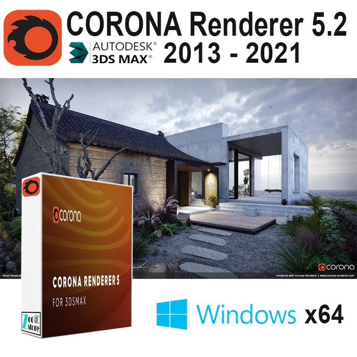 Corona Renderer 5 Hotfix 2 for 3ds Max | Shopee Indonesia