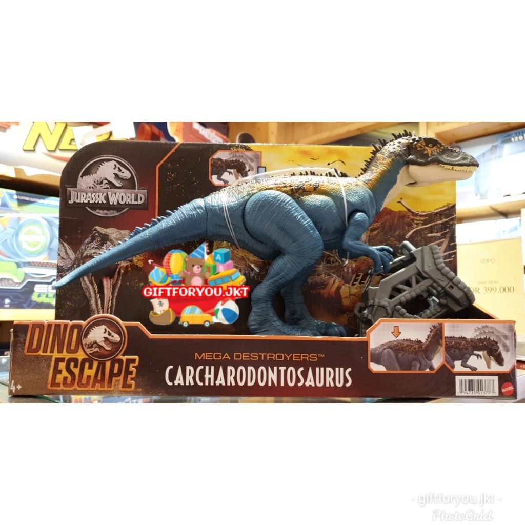 Jual Jurassic World Mega Destroyers Blue Carcharodontosaurus Dinosaur Action Figure Toy Kid ...