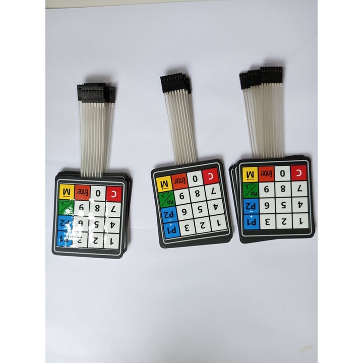 Jual PROMO!! Keypadd Pom Mini Membran 4x4 Tombol Model Custom Pertamini ...