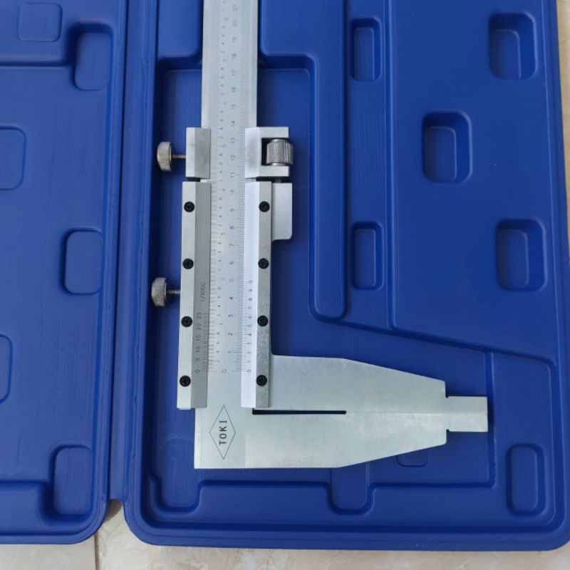 Jual Vernier Caliper Panjang 1 Meter Vernier Caliper 40 inch Jangka Sorong Manual 0 - 1000 mm ...