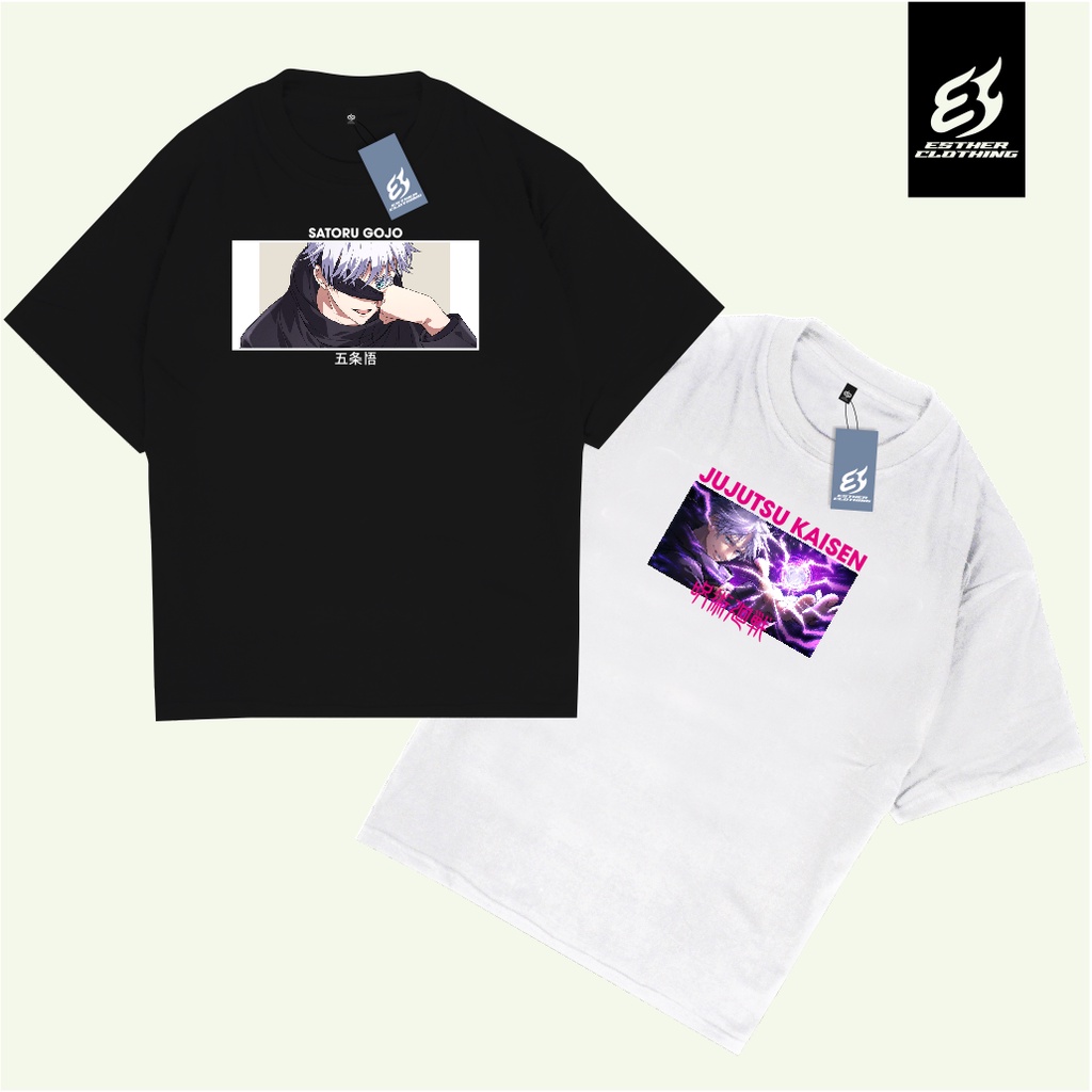 Jual Kaos Baju Anime Gojo Satoru / Kaos Jujutsu Kaisen / Kaos Satoru ... Jual Kaos Baju Anime Gojo Satoru / Kaos Jujutsu Kaisen / Kaos Satoru ...