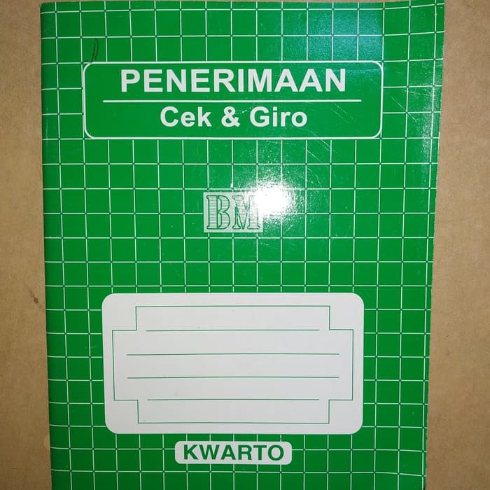 Jual Buku PENERIMAAN CEK DAN GIRO | Shopee Indonesia