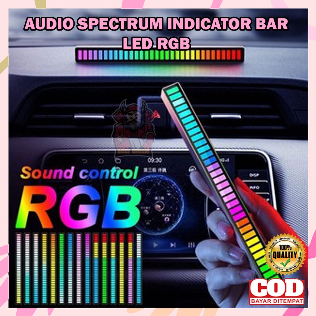 Jual LAMPU LED RGB BAR SPECTRUM AUDIO INDICATOR / AUDIO SPECTRUM ...