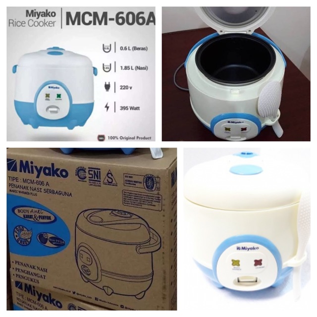 Jual Magic com Miyako MCM-606A (0,6 Liter) | Shopee Indonesia