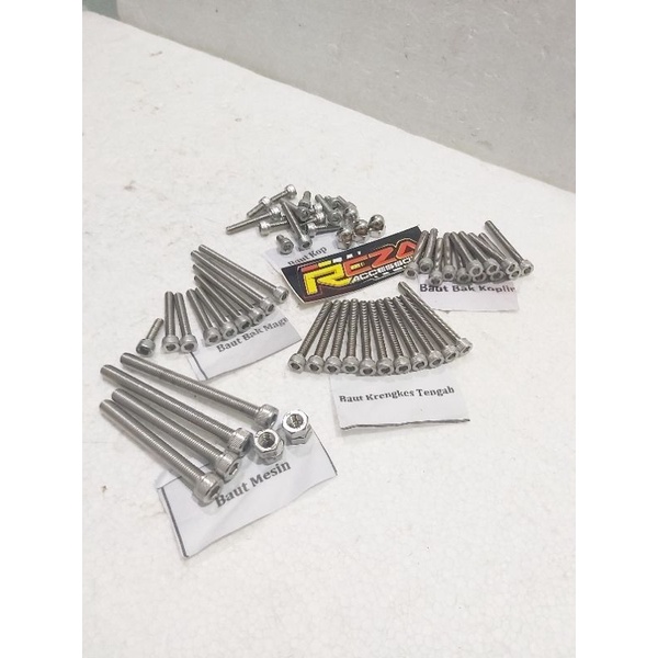 Jual BAUT BAOT L STANLIS FULL SET MESIN MP GL CB MEGAPRO TIGER BAUT L FUL SET THE MESIN CB GL MP ...