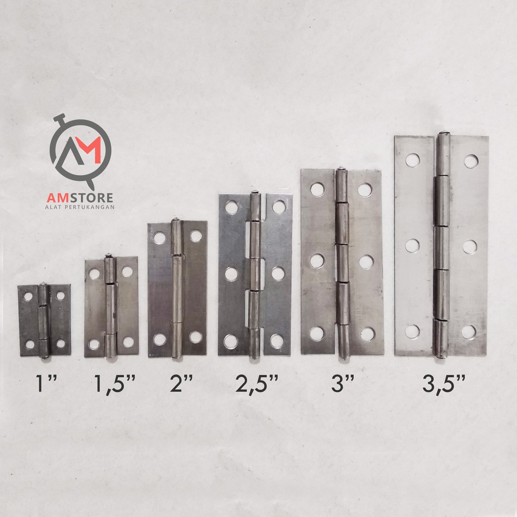 Jual Engsel Plat Besi 2,5 inch per lusin | Shopee Indonesia