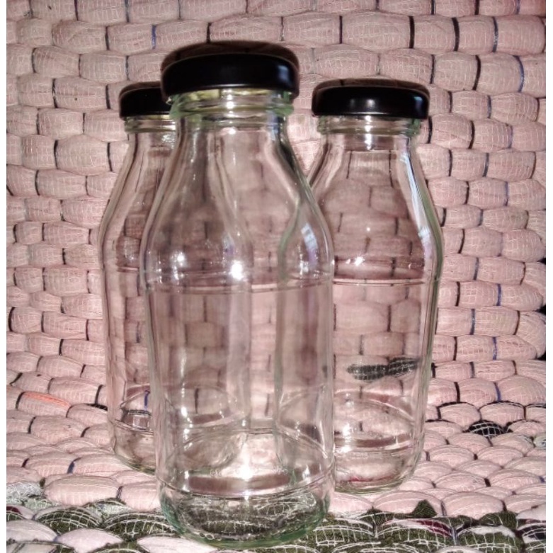 Jual BOTOL KACA/BOTOL JUICE 250 ML | Shopee Indonesia