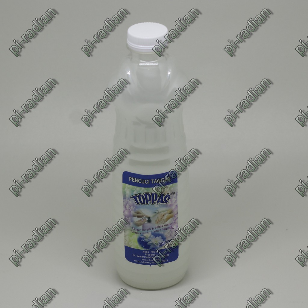 Jual TOPPAS Hand Soap Sabun Cuci Tangan Apel / Jasmine Melati / Lemon ...