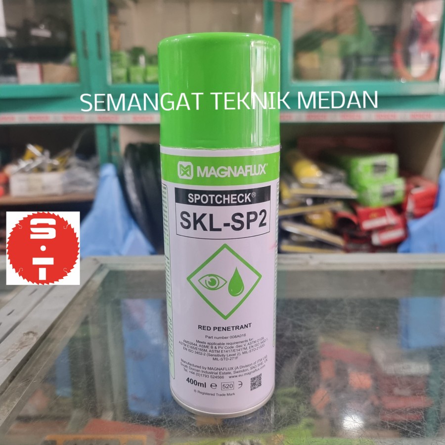 Jual MAGNAFLUX SPOTCHECK SPOT CHECK RED PENETRANT SKL-SP2 400ML 400 ML | Shopee Indonesia
