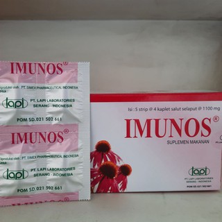 Jual IMUNOS TABLET @STRIP 4 TAB | Shopee Indonesia